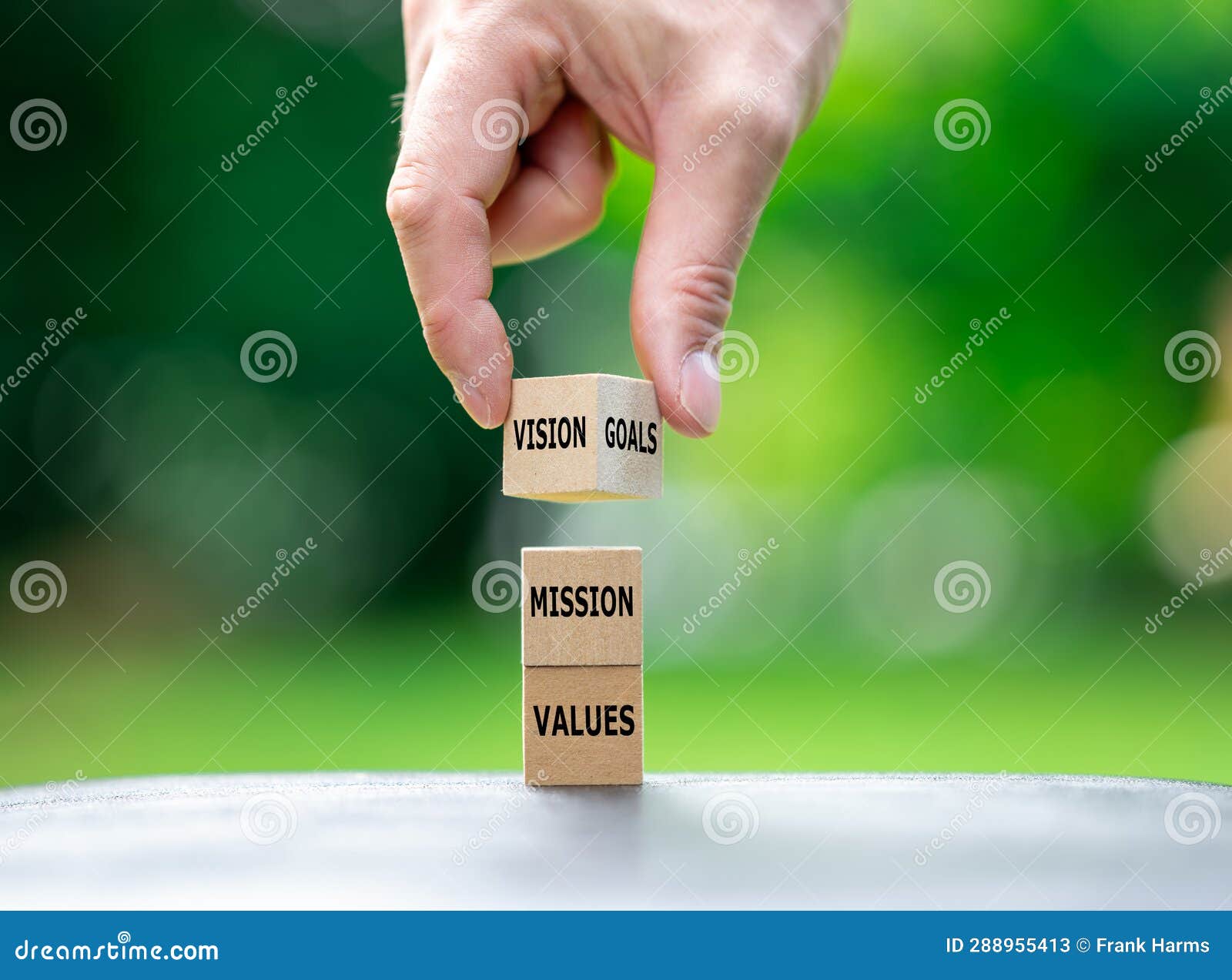 Values, Mission, Vision - Wooden Signpost, Roadsign With Three Arrows ... Values, Mission, Vision - Wooden Signpost, Roadsign With Three Arrows ...