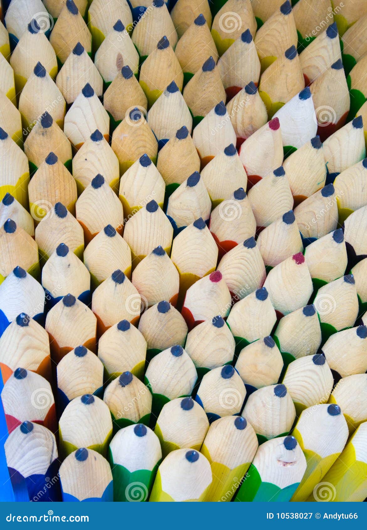 Stack of wooden pencils stock image. Image of large, yellow - 10538027