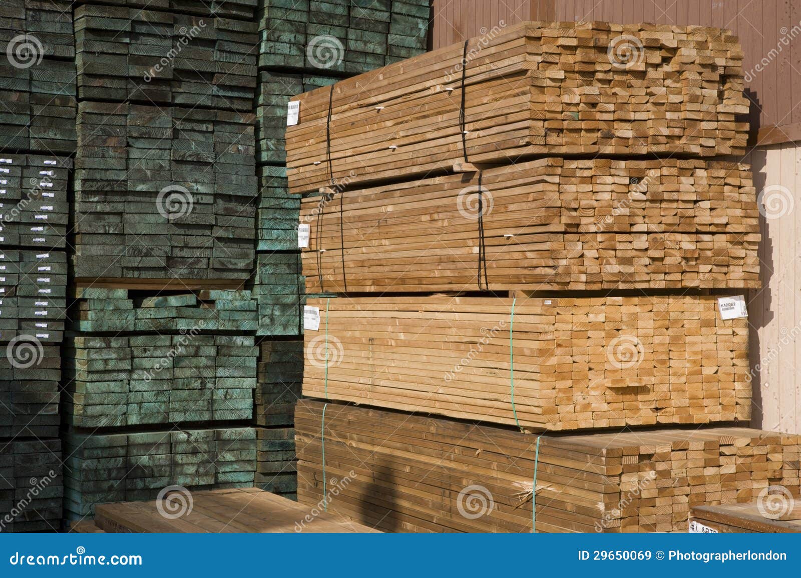 Stack of Wooden Planks stock image. Image of plank, arrangement - 29650069