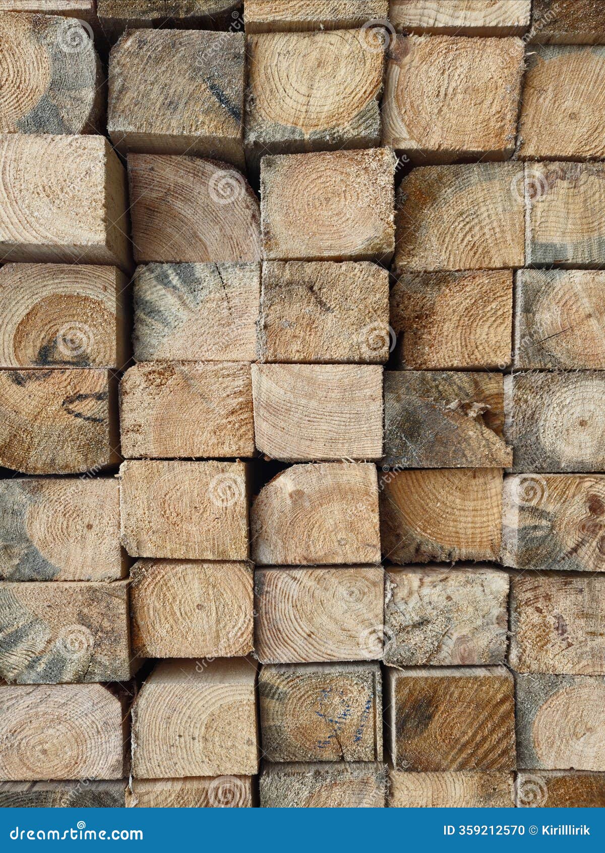 Stack of Wooden Planks in Construction Warehouse for Building Projects ...