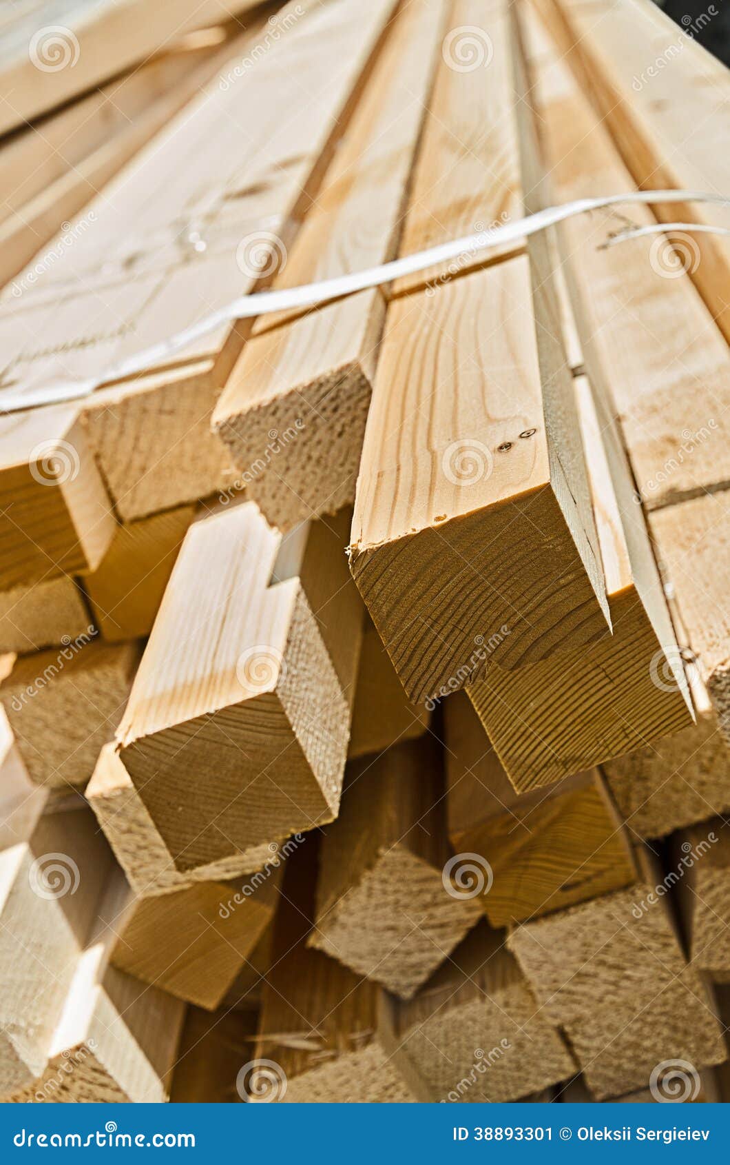 Stack of Wooden Rectangular Blocks Stock Image - Image of pine, plank ...
