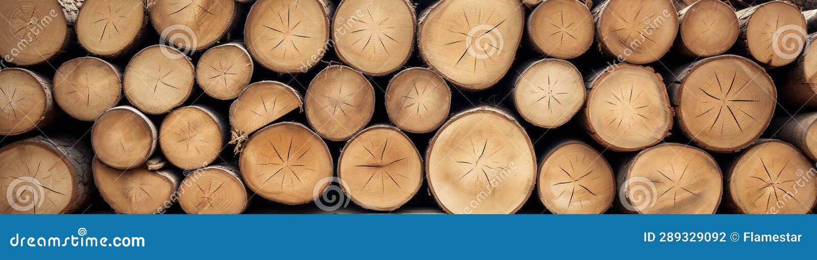 Stack of Wooden Stumps in Section Texture Background, Wood Industry ...