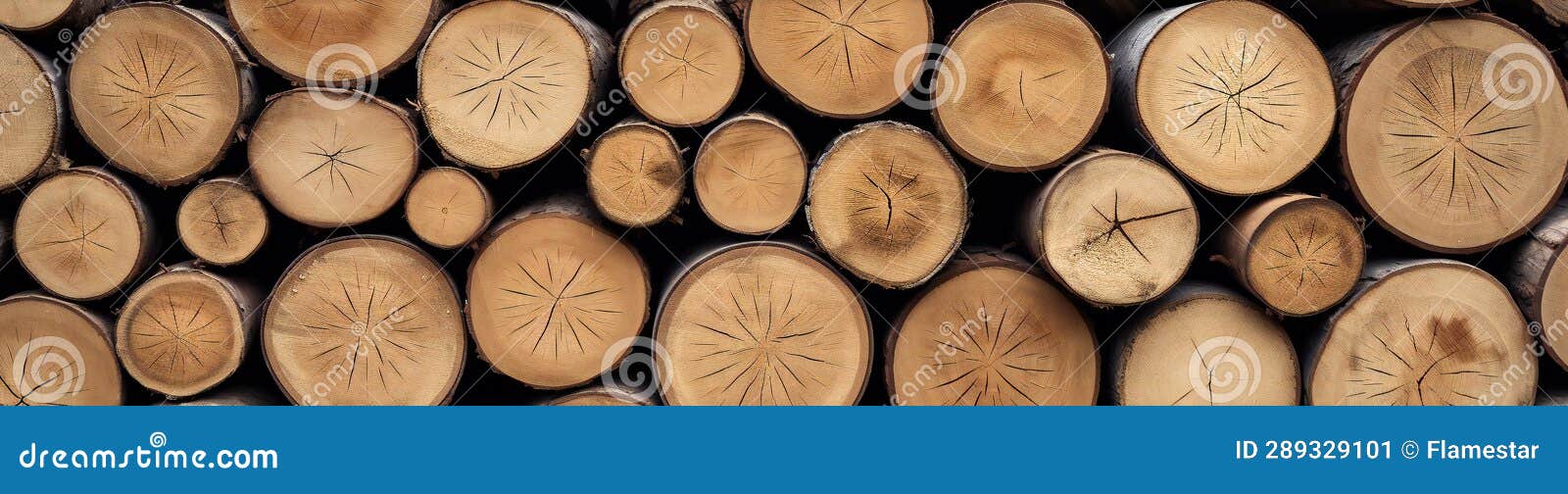 Stack of Wooden Stumps in Cross Section Texture Background, Industry ...