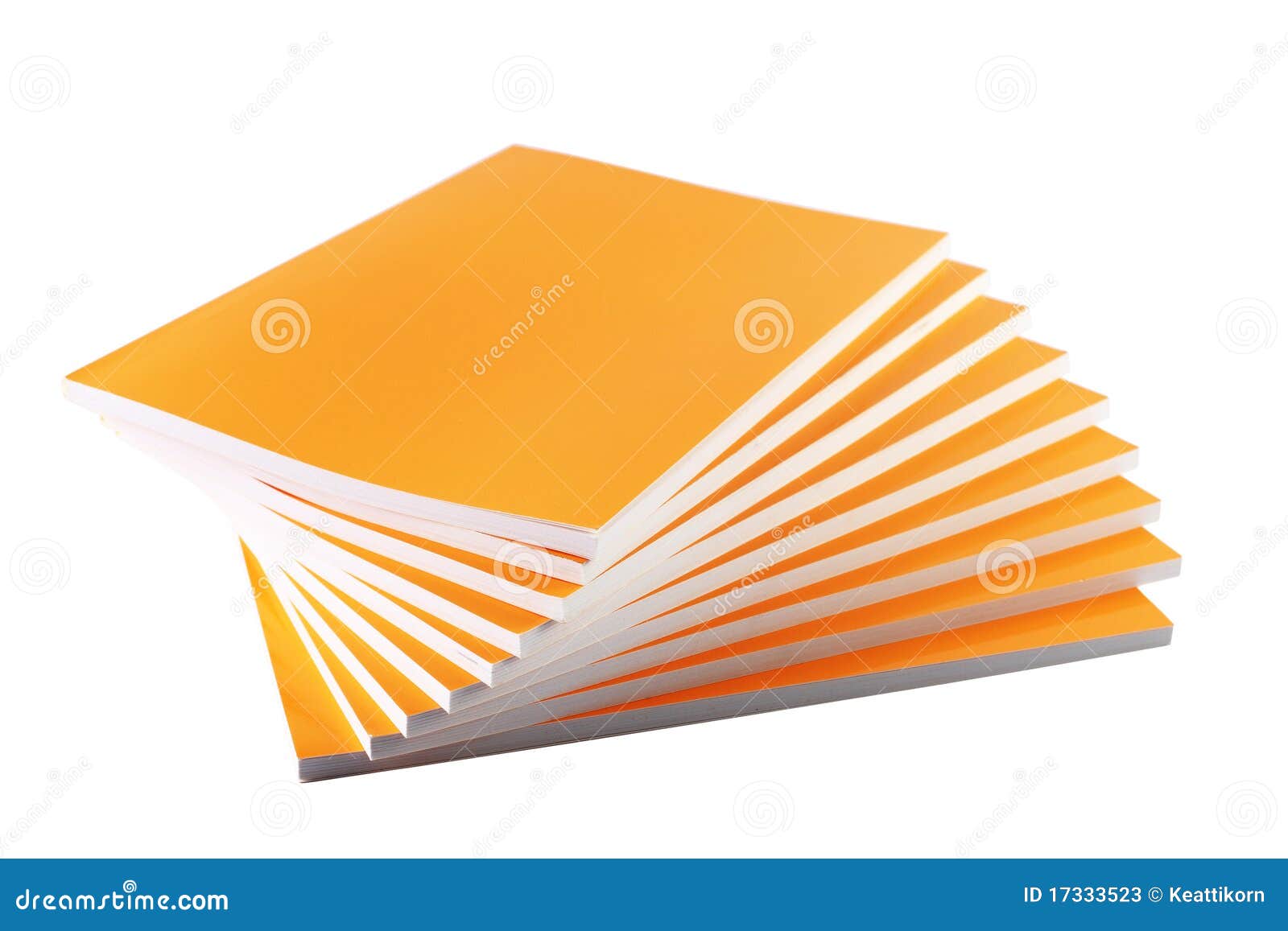 Stack of Yellow Books stock image. Image of page, group - 17333523
