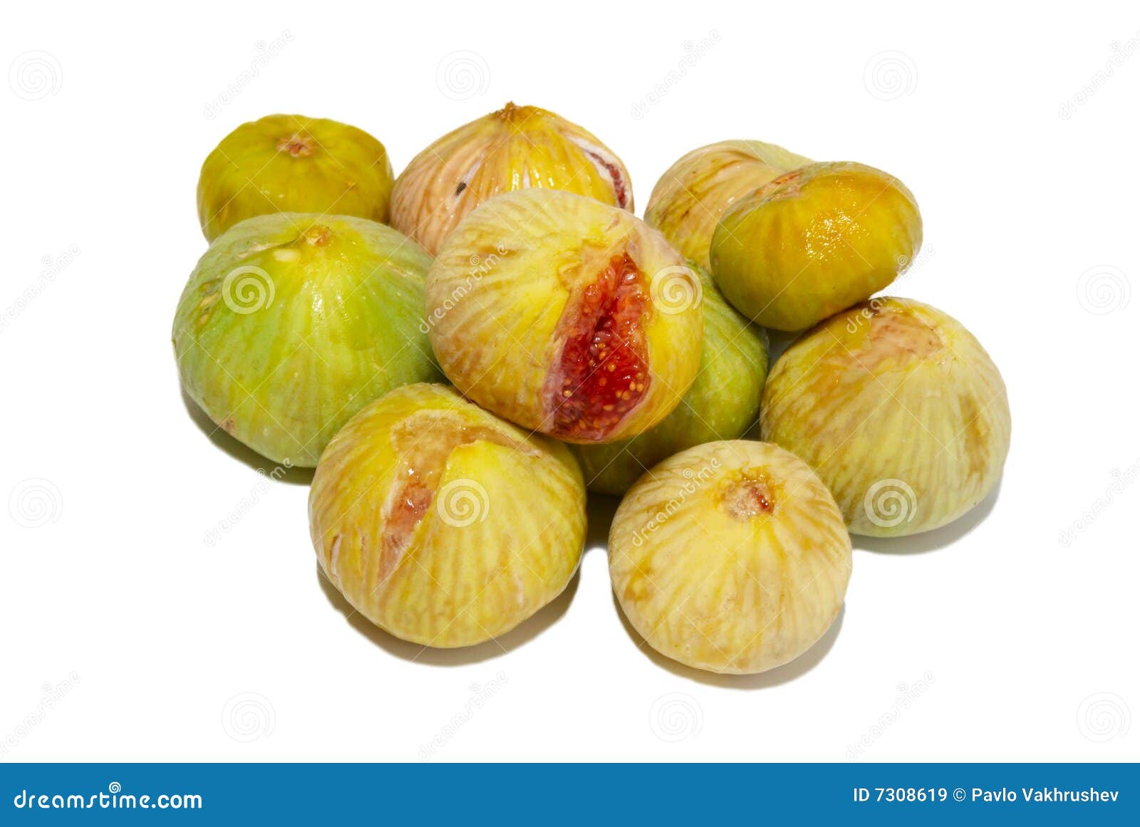 Stack of yellow figs. stock image. Image of healthy, closeup - 7308619