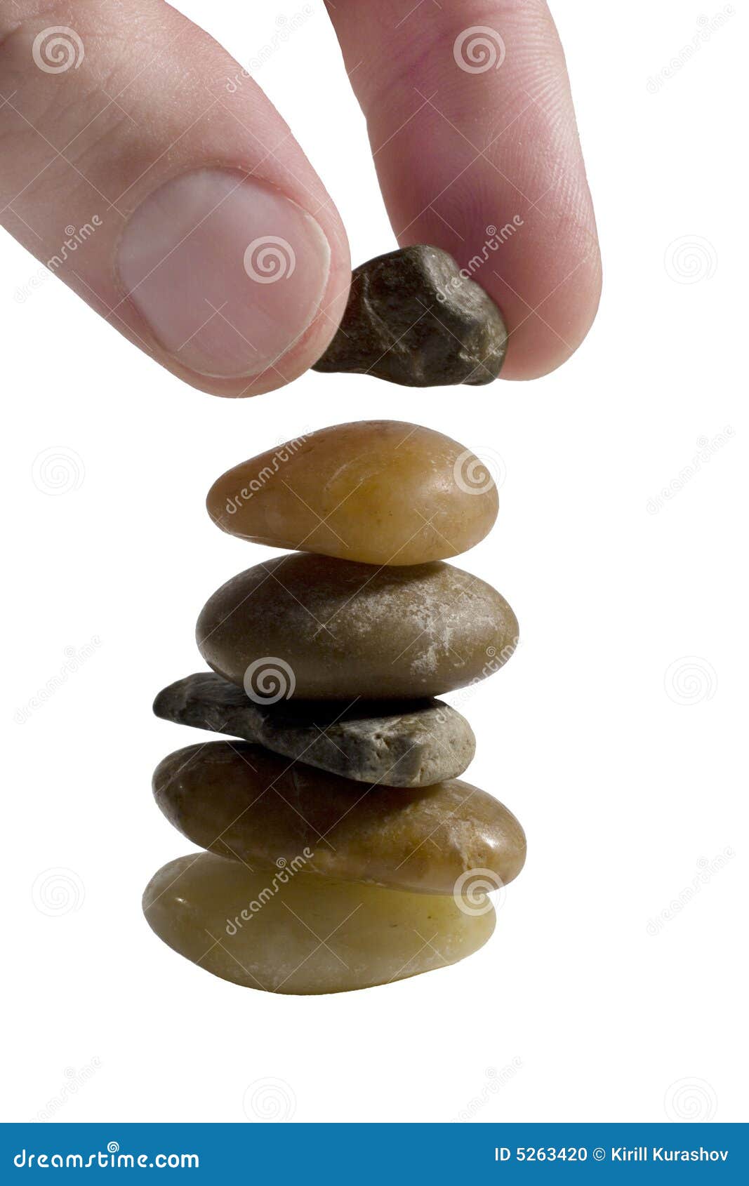 Stack of Zen pebbles stock photo. Image of white, japan - 5263420