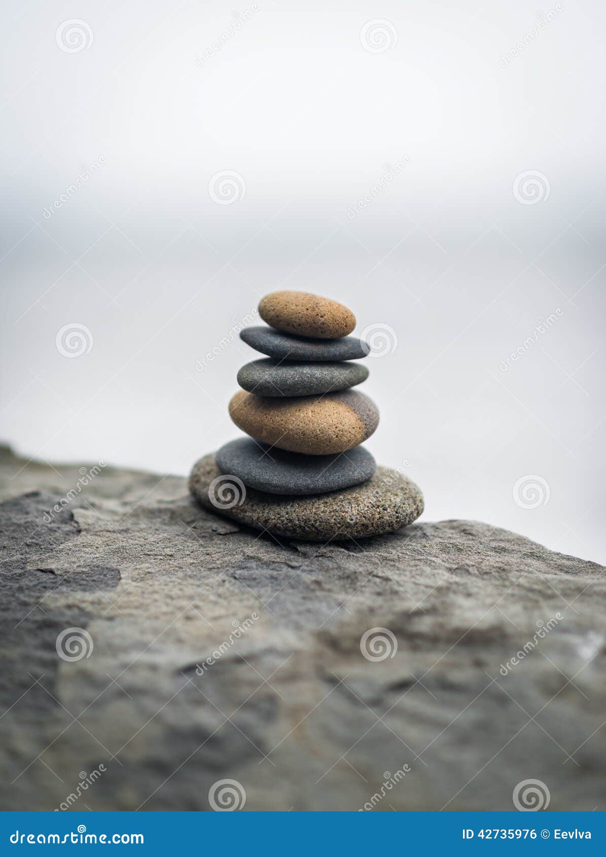 Stack of zen stones. stock photo. Image of group, feng - 42735976
