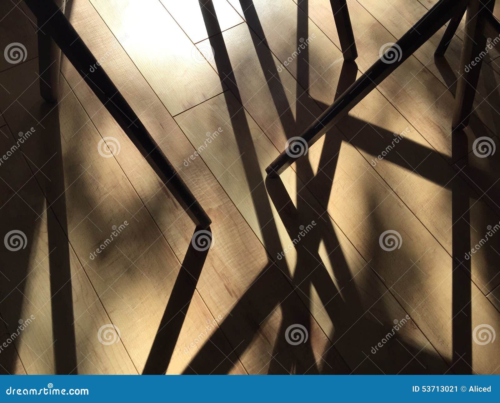 Stackable Furniture Leg Shadows Stock Image - Image of floor ...