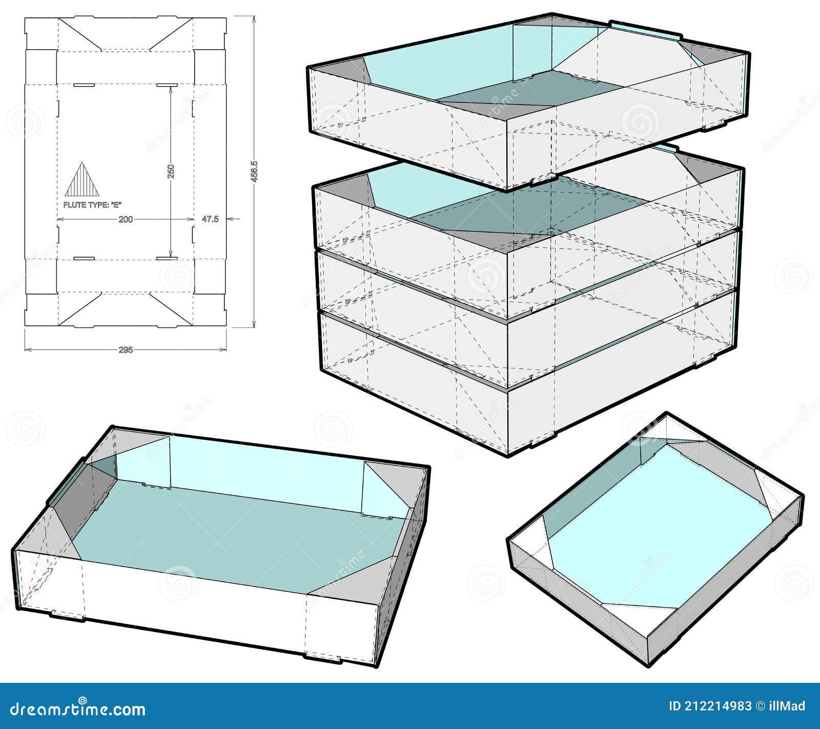 Stackable Cardboard Tray, To Transport Cupcakes, Sweets, Special For ...