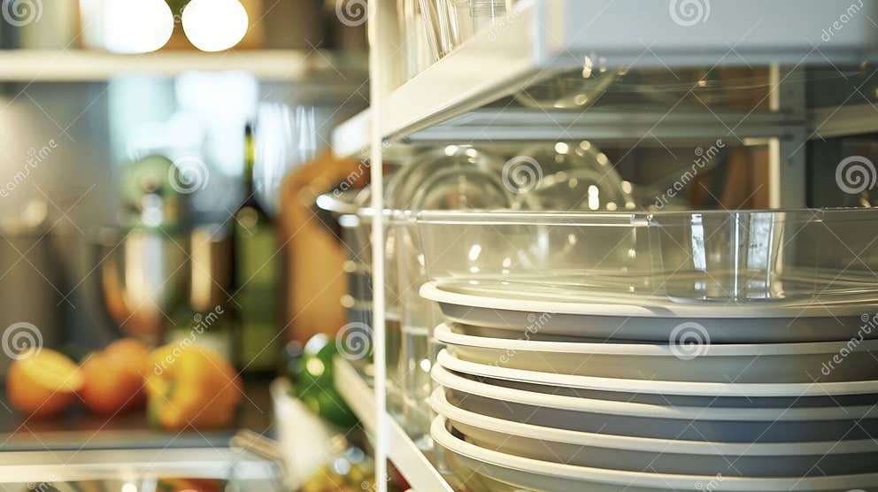 A Stackable Vertical Tray Storage Unit Makes Use of Tall Narrow Spaces ...