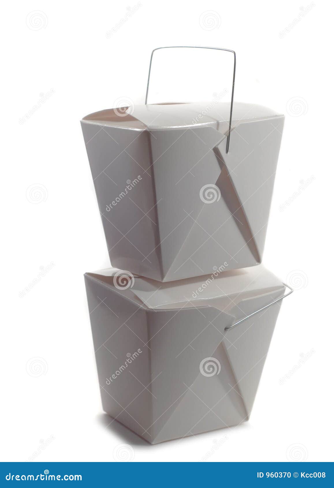 Stacked Asian Take-out Boxes Stock Photo - Image of delivery, wire: 960370
