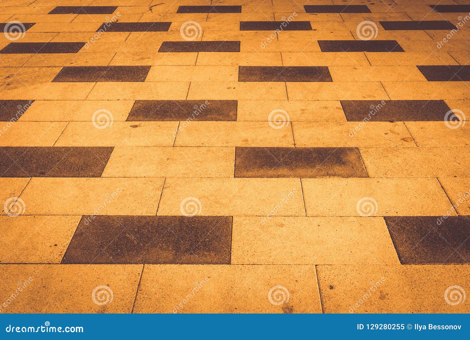 Stacked Asphalt Tiles in Perspective Road. Black and White Stock Image ...