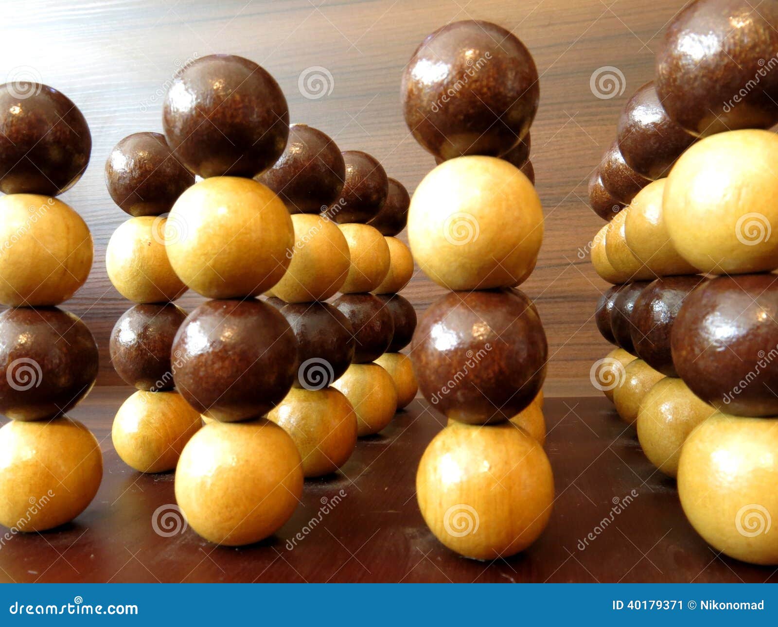 Stacked Balls Macro Abstract Stock Image - Image of game, aisle: 40179371