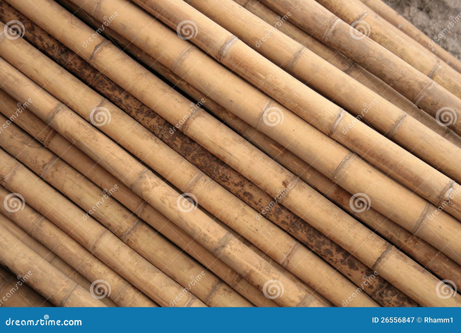 Stacked Bamboo stock image. Image of outdoor, building - 26556847
