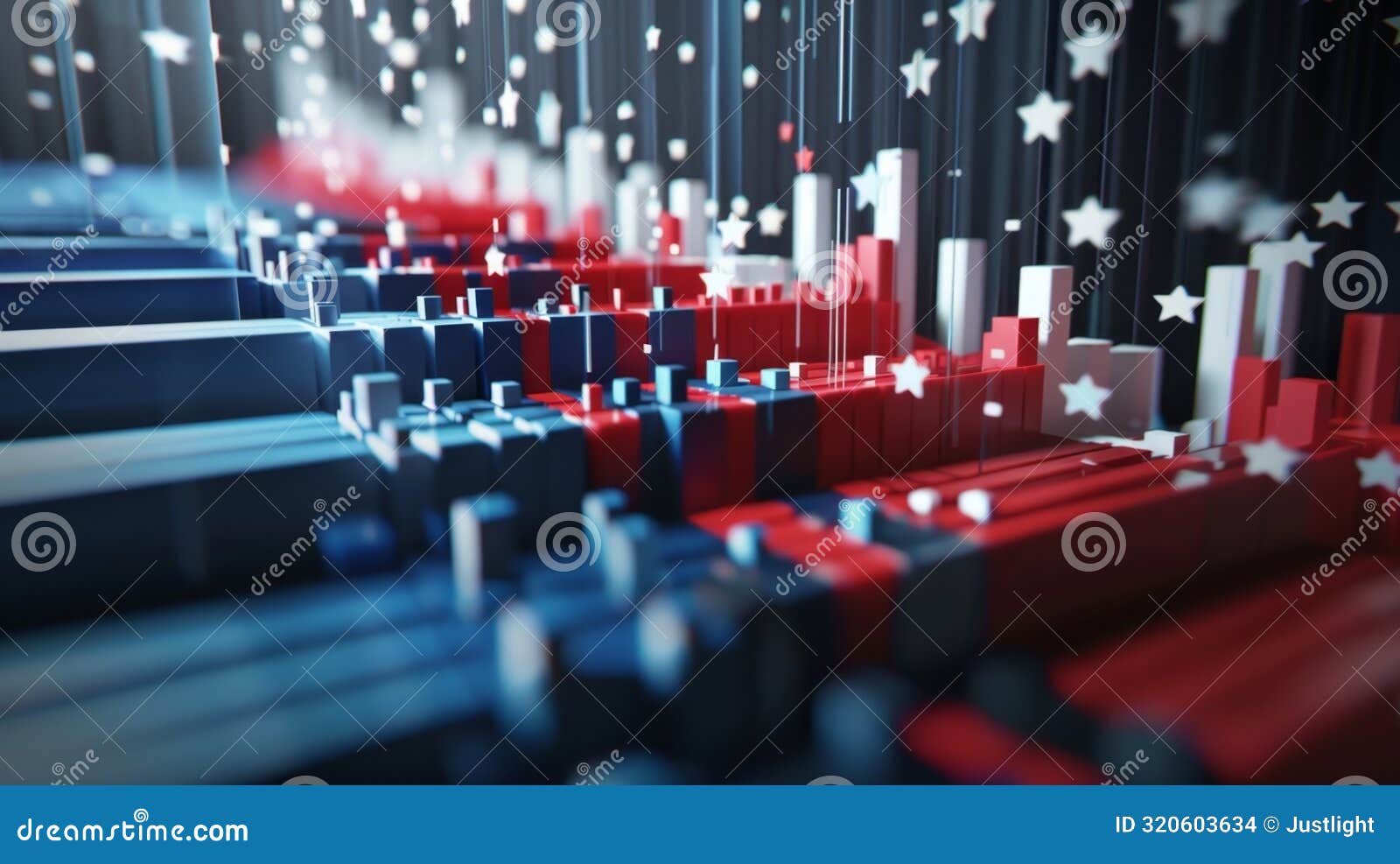 A Stacked Bar Graph Showing the Distribution of Electoral College Votes ...