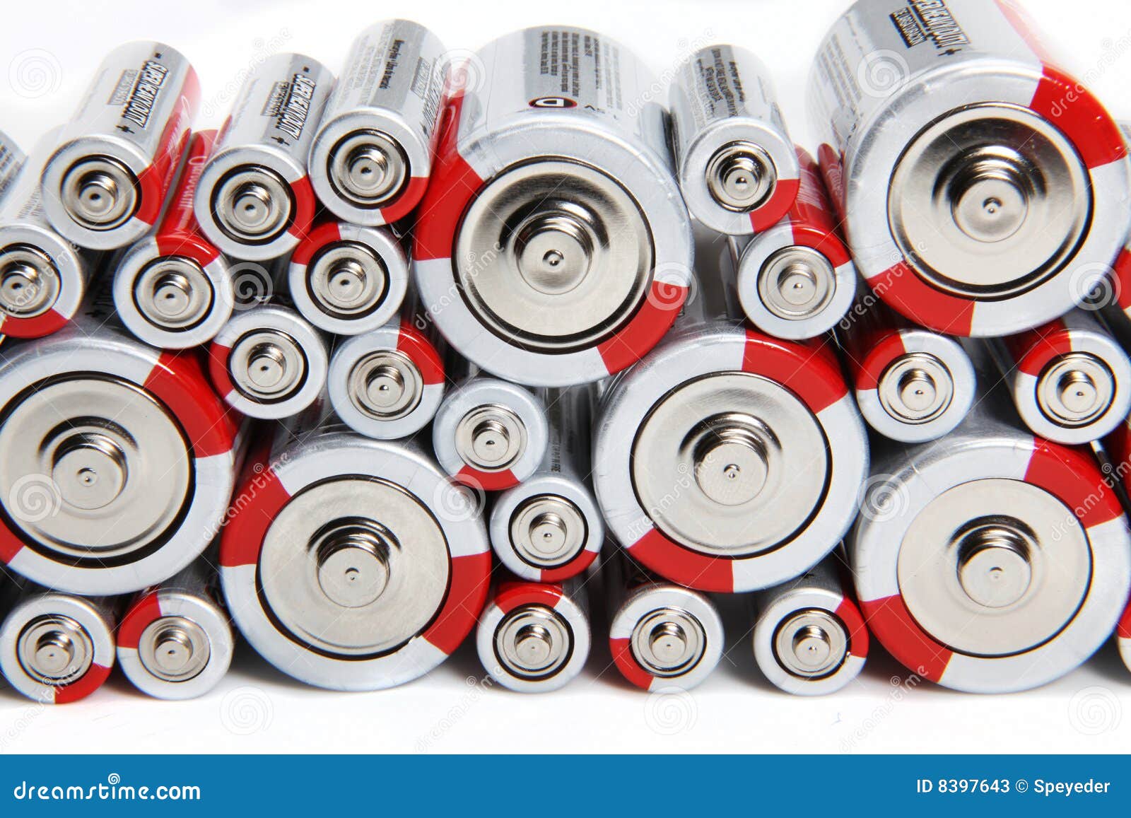 Stacked Batteries stock image. Image of charge, electrical - 8397643