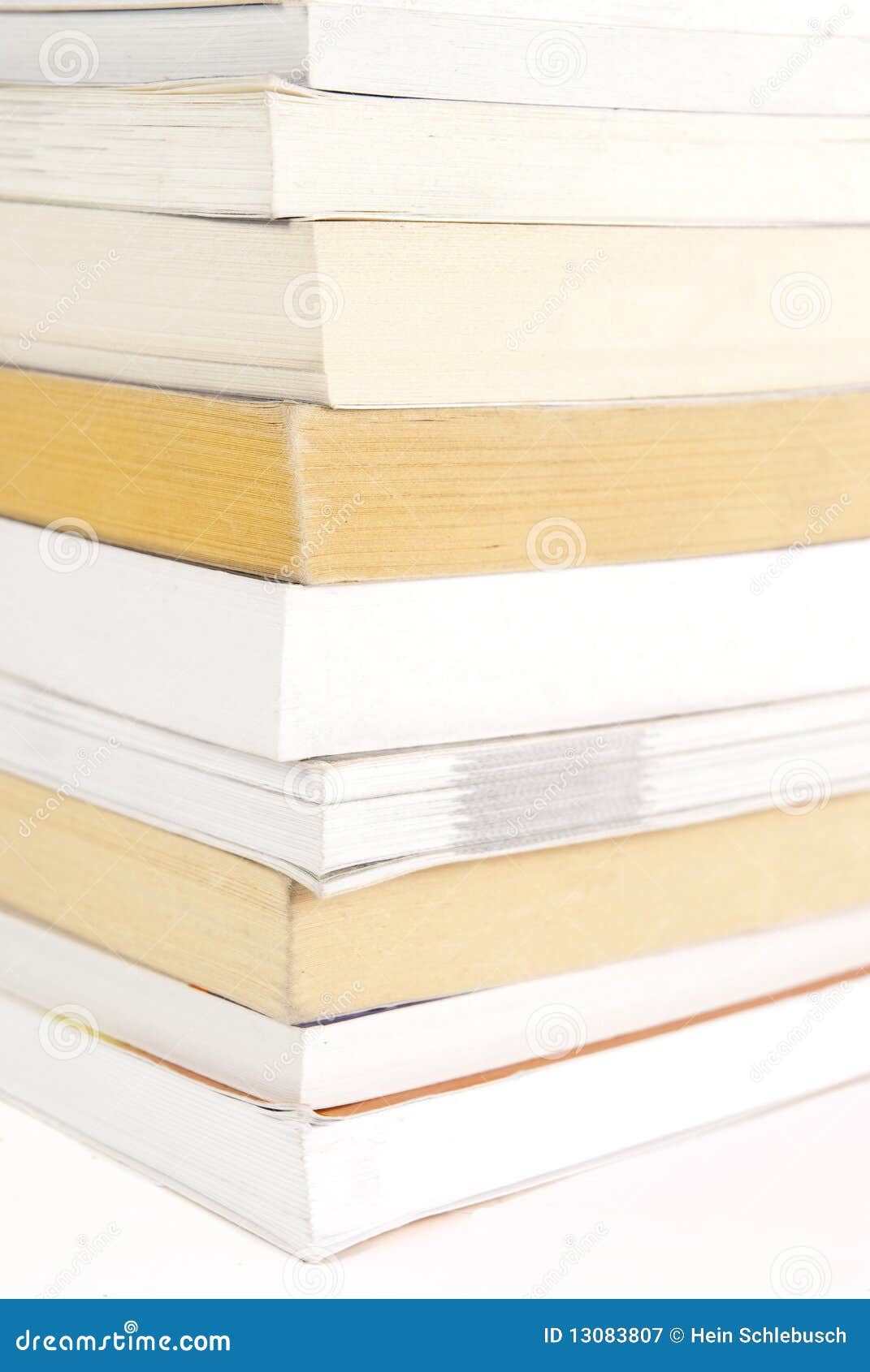Stacked books stock image. Image of learn, high, color - 13083807