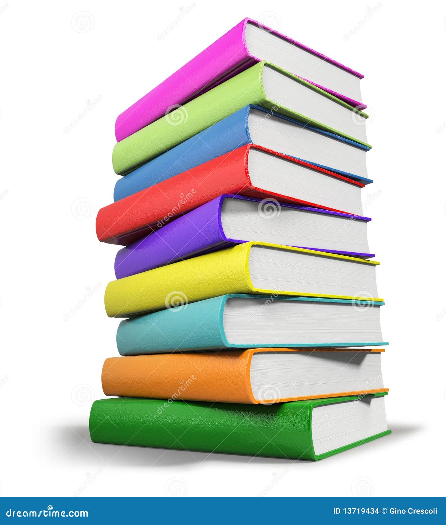 Stacked books stock illustration. Illustration of print - 13719434