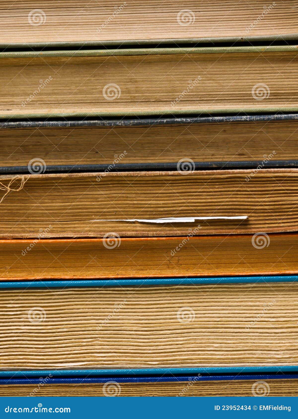 Stacked Books Background stock photo. Image of bookmark - 23952434