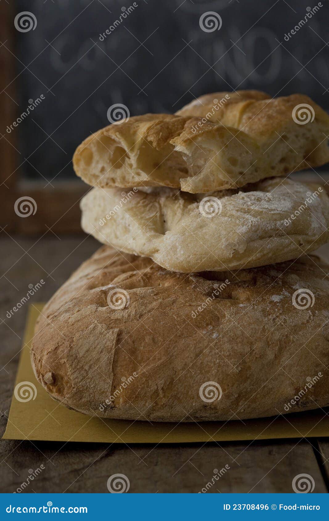 Stacked bread loaves stock photo. Image of beige, round - 23708496
