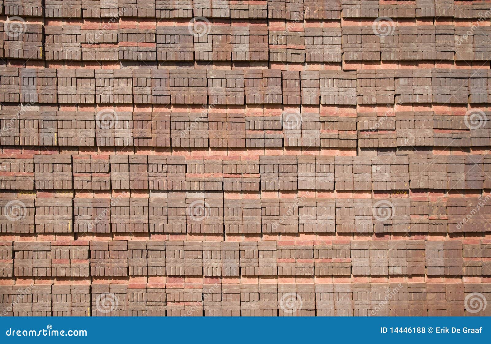 Stacked bricks stock photo. Image of building, industry - 14446188