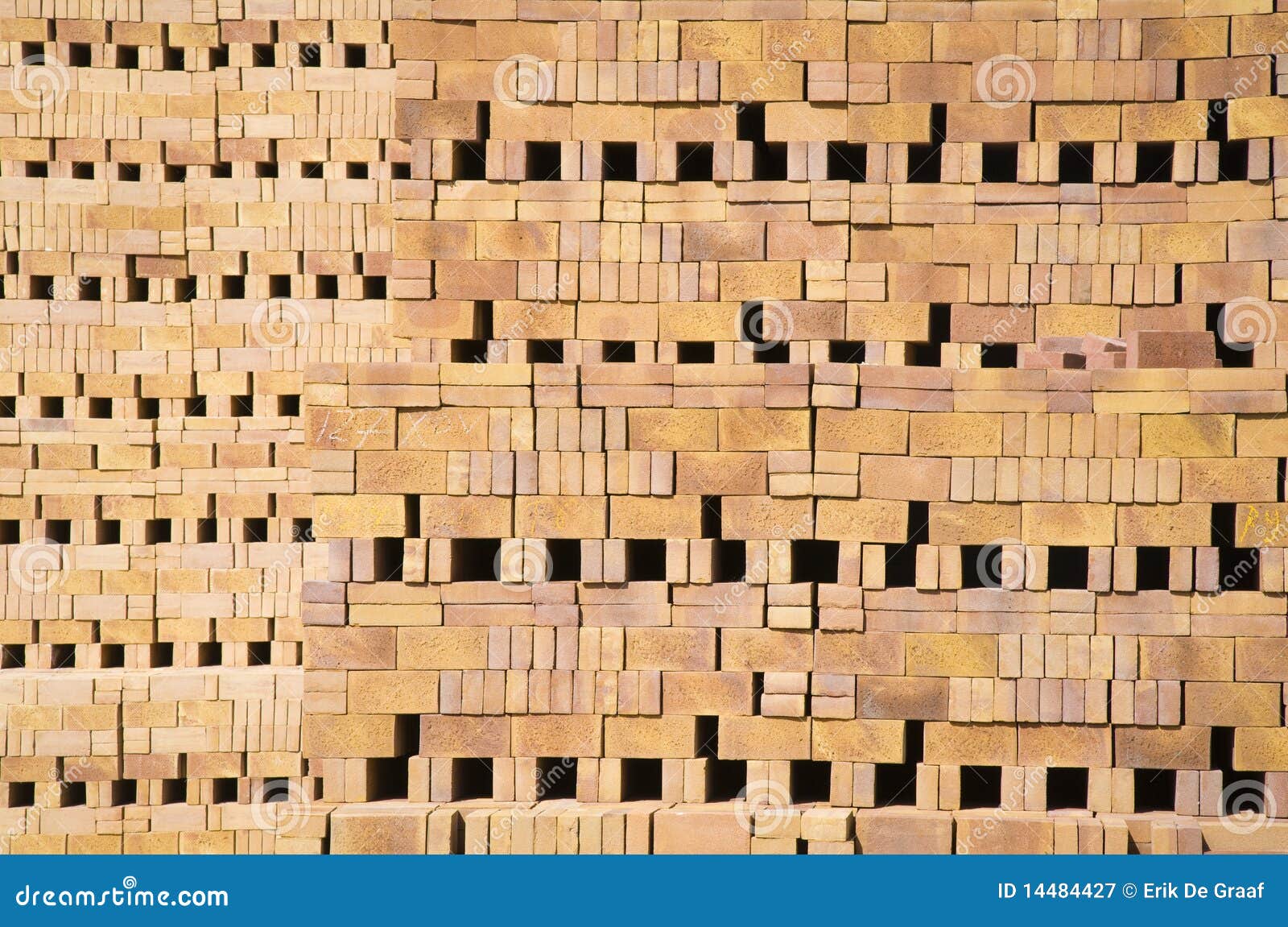 Stacked bricks stock image. Image of stones, material - 14484427