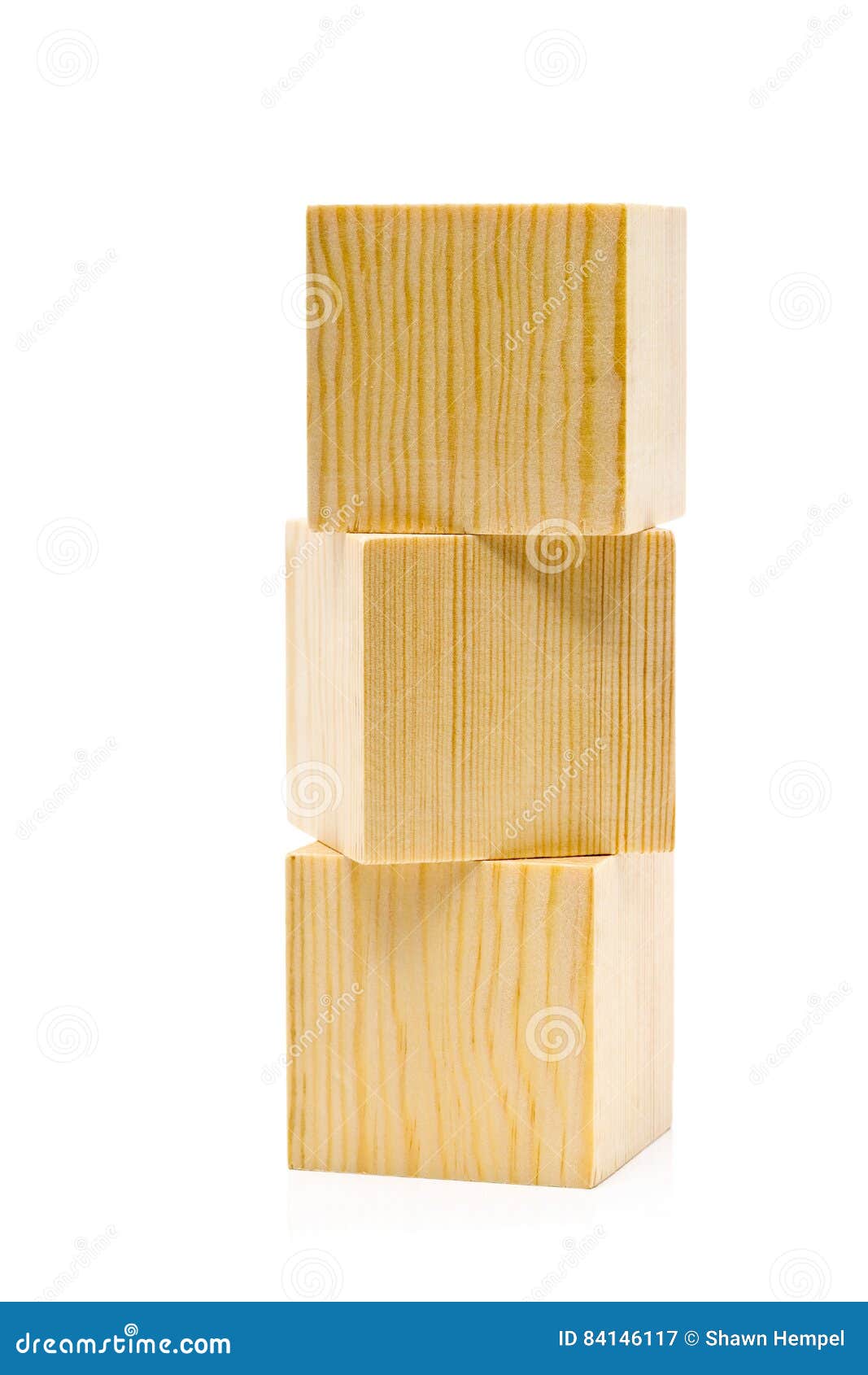 Stacked brown wooden cubes stock image. Image of blocks - 84146117