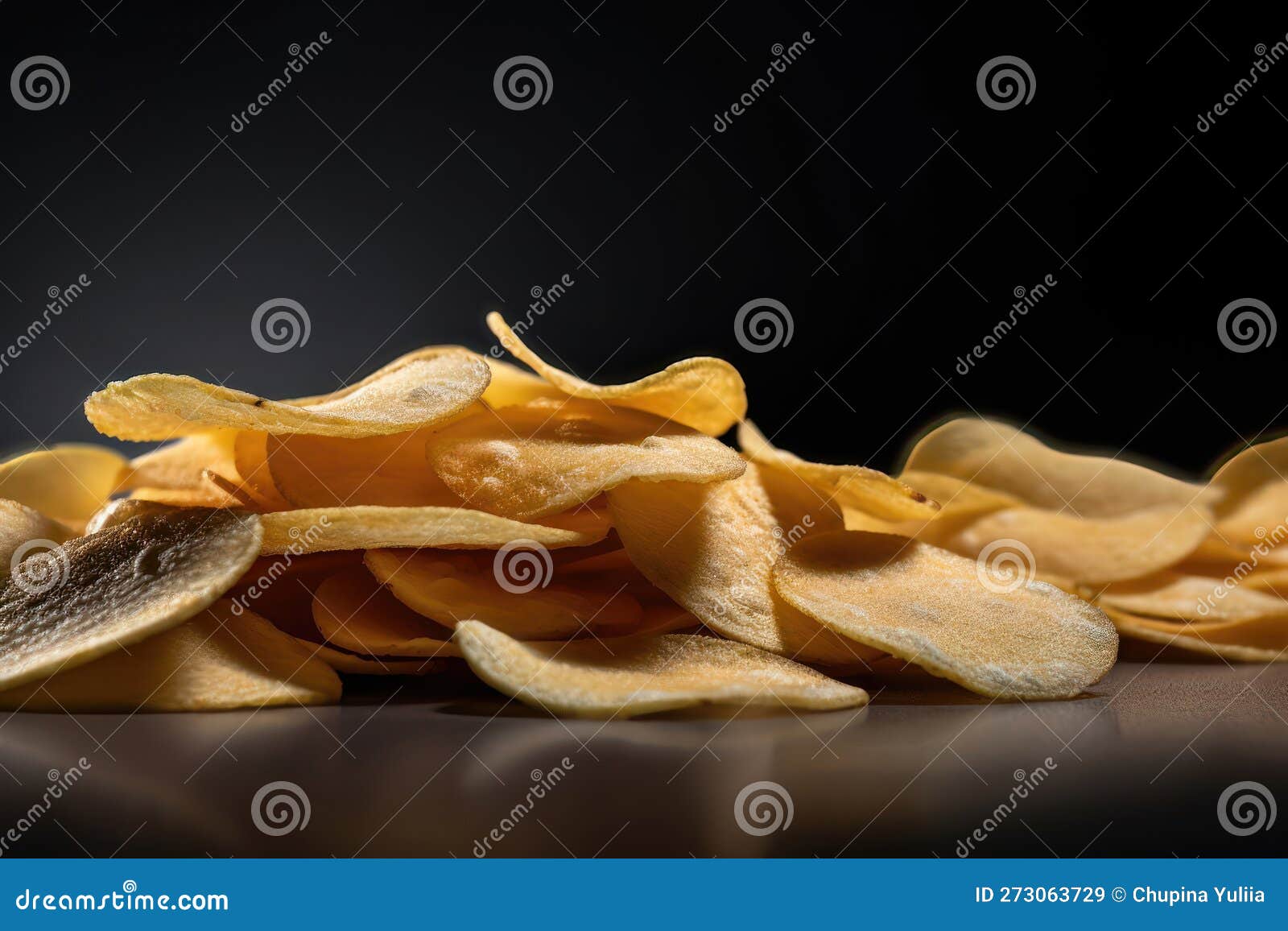 Stacked Chips. AI Generated Stock Illustration - Illustration of fast ...
