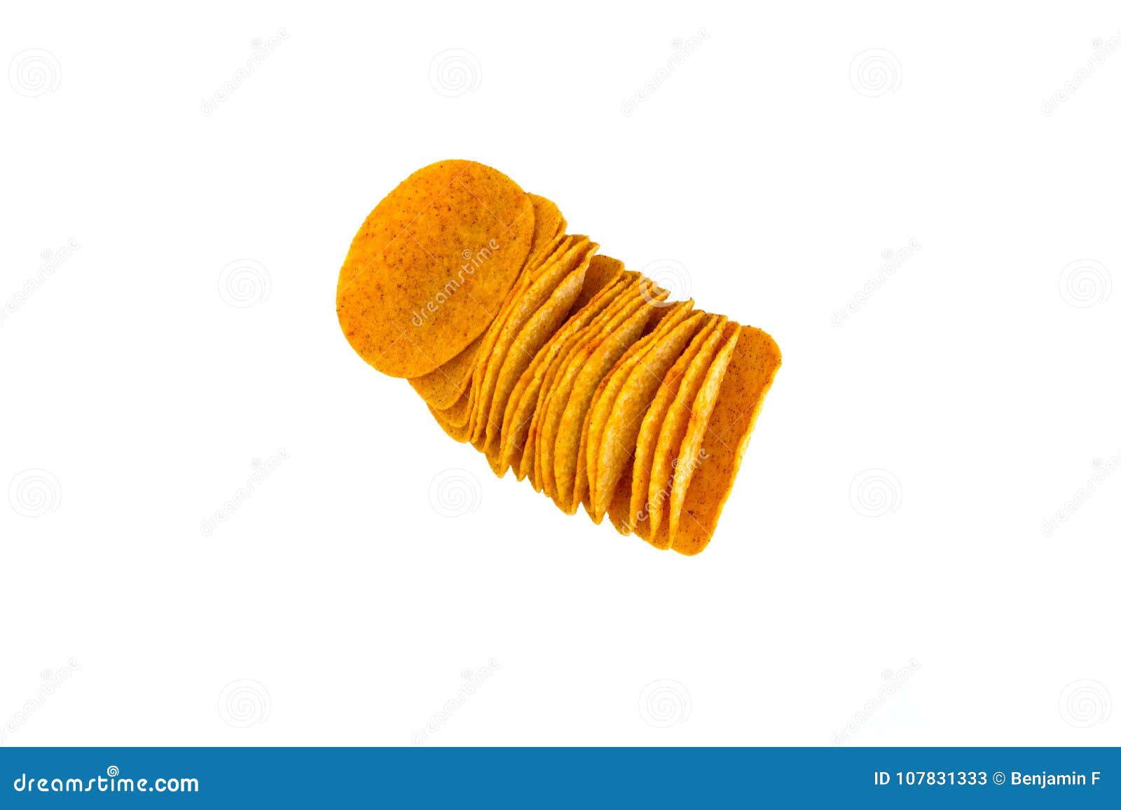 Stacked chips stock image. Image of crispy, heap, stack - 107831333