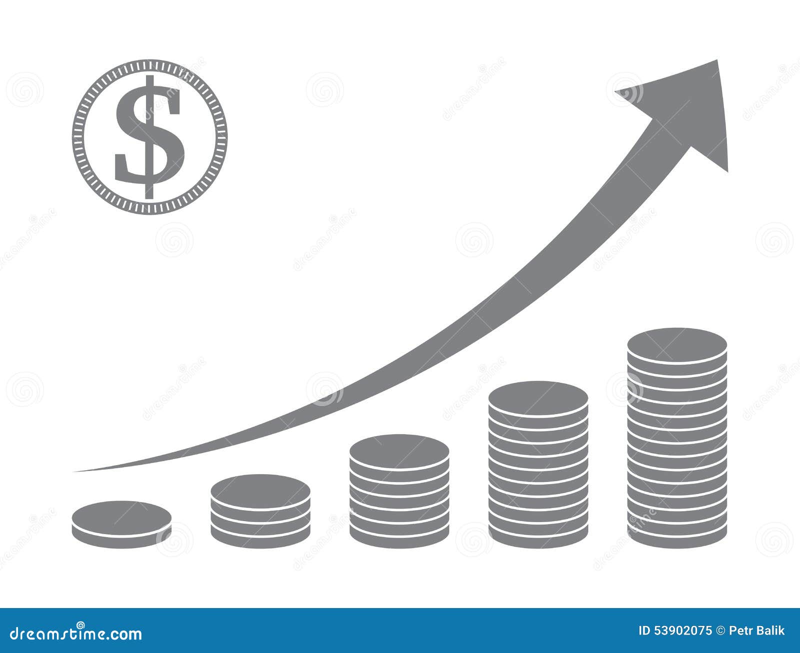 Stacked Coins Graph Stock Image | CartoonDealer.com #53902075 Stacked Coins Graph Stock Image | CartoonDealer.com #53902075