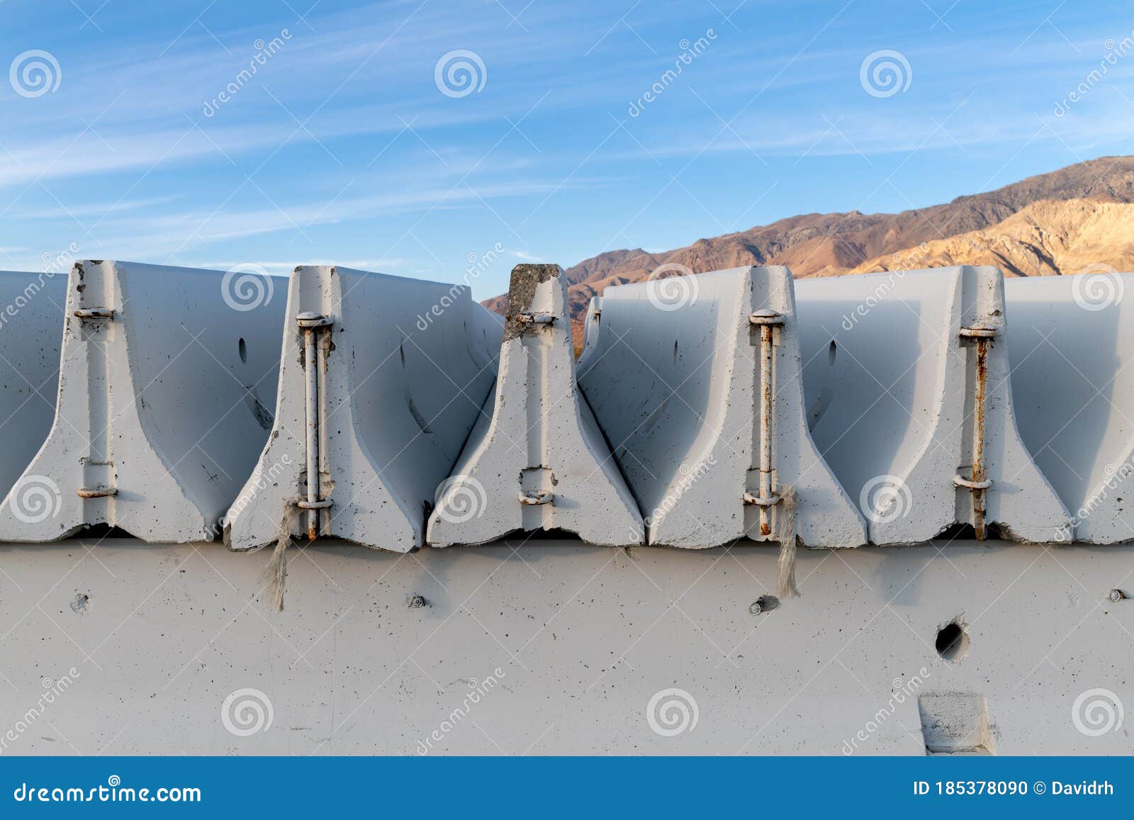 Stacked Concrete Pipes To Construct Drainage Systems On Building ...