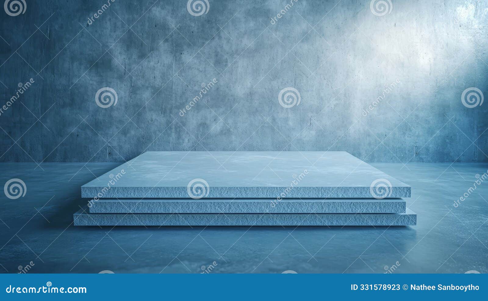 Stacked Concrete Slabs In Industrial Setting Royalty-Free Stock ...