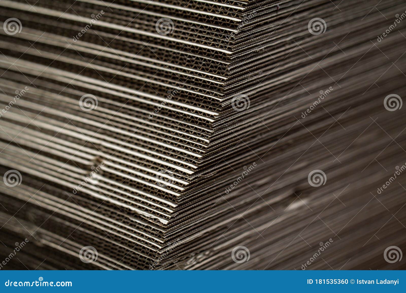 Stacked Corrugated Pvc-pipes At The Outdoor Warehouse. Drainage ...