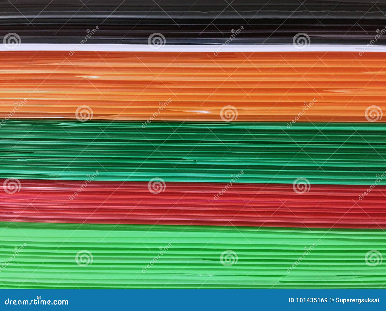 Stacked Corrugated Plastic Sheets Stock Image - Image of detail, flute ...