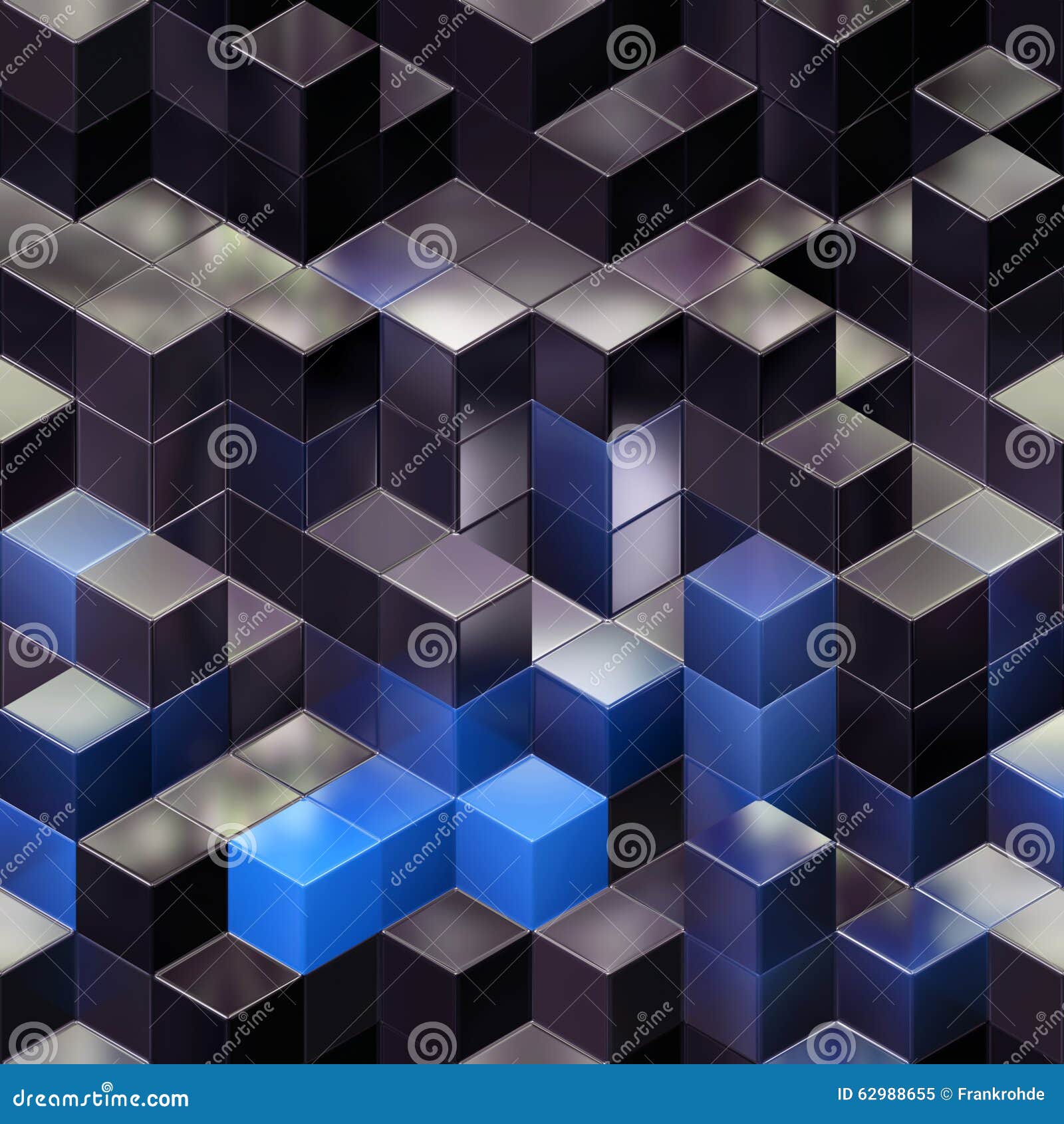 Stacked cubes stock illustration. Illustration of magic - 62988655