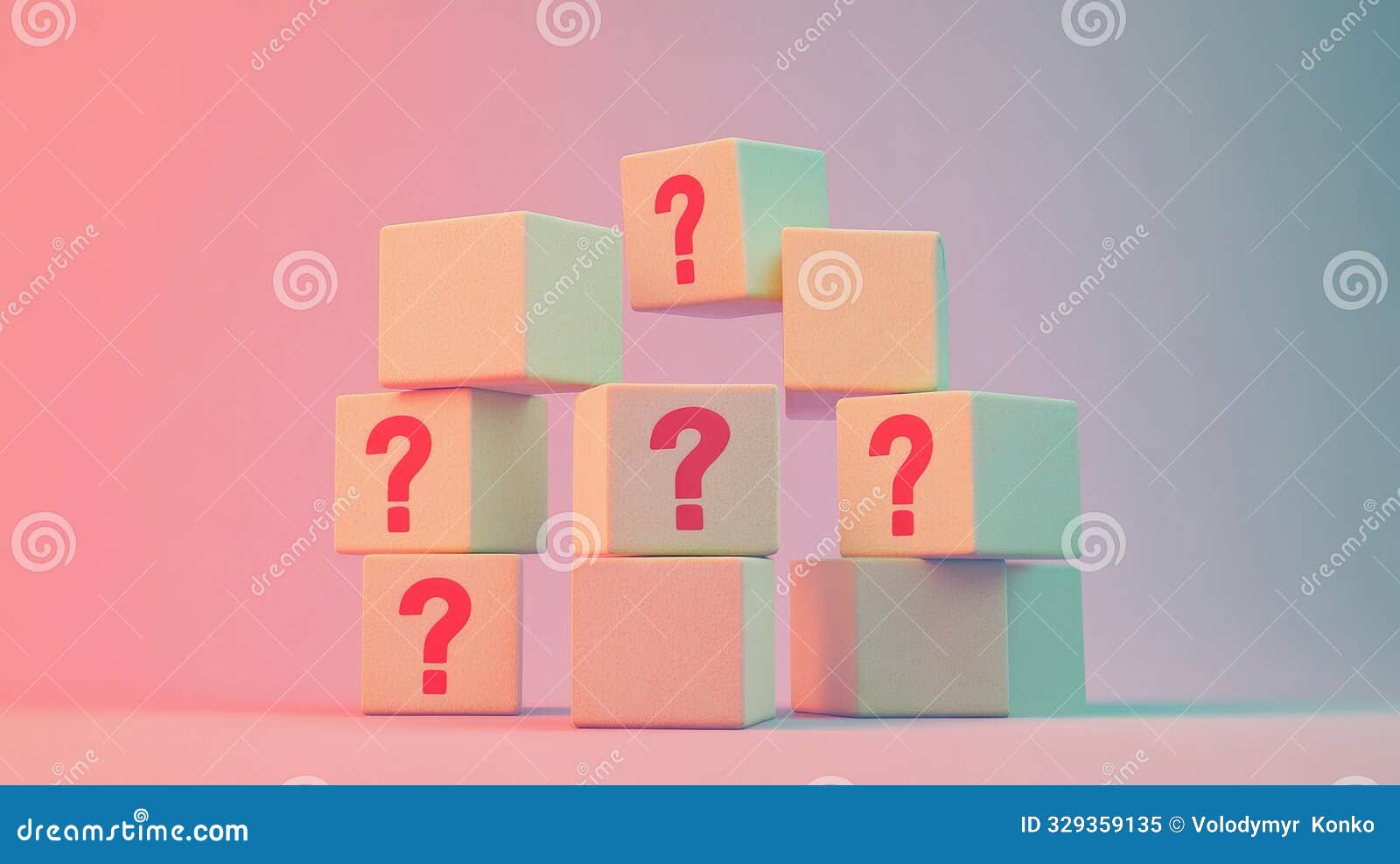 Stacked Cubes With A Compass Symbol On Top Symbolizing To Organize A ...
