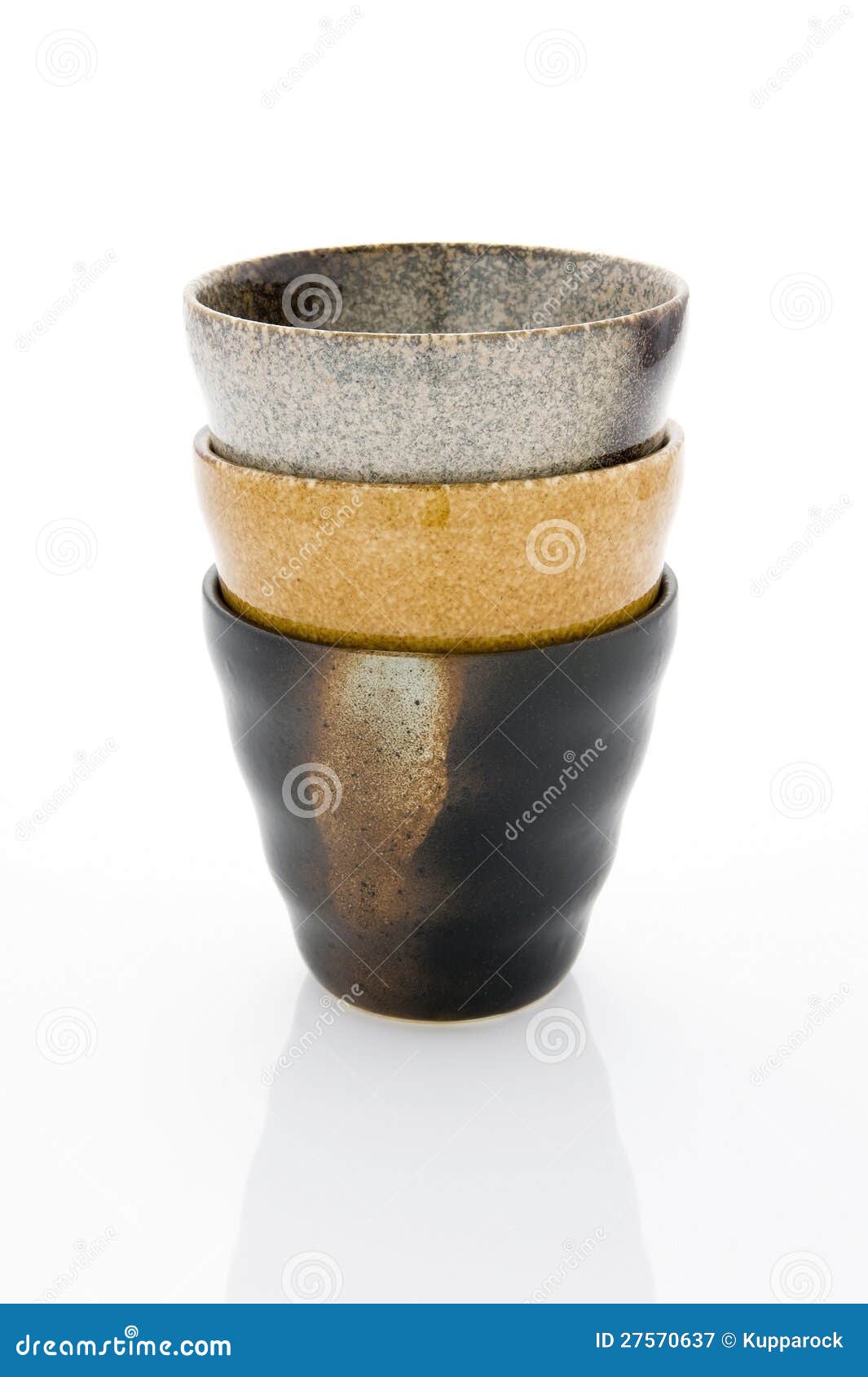 Stacked cups stock image. Image of beverage, utensil - 27570637