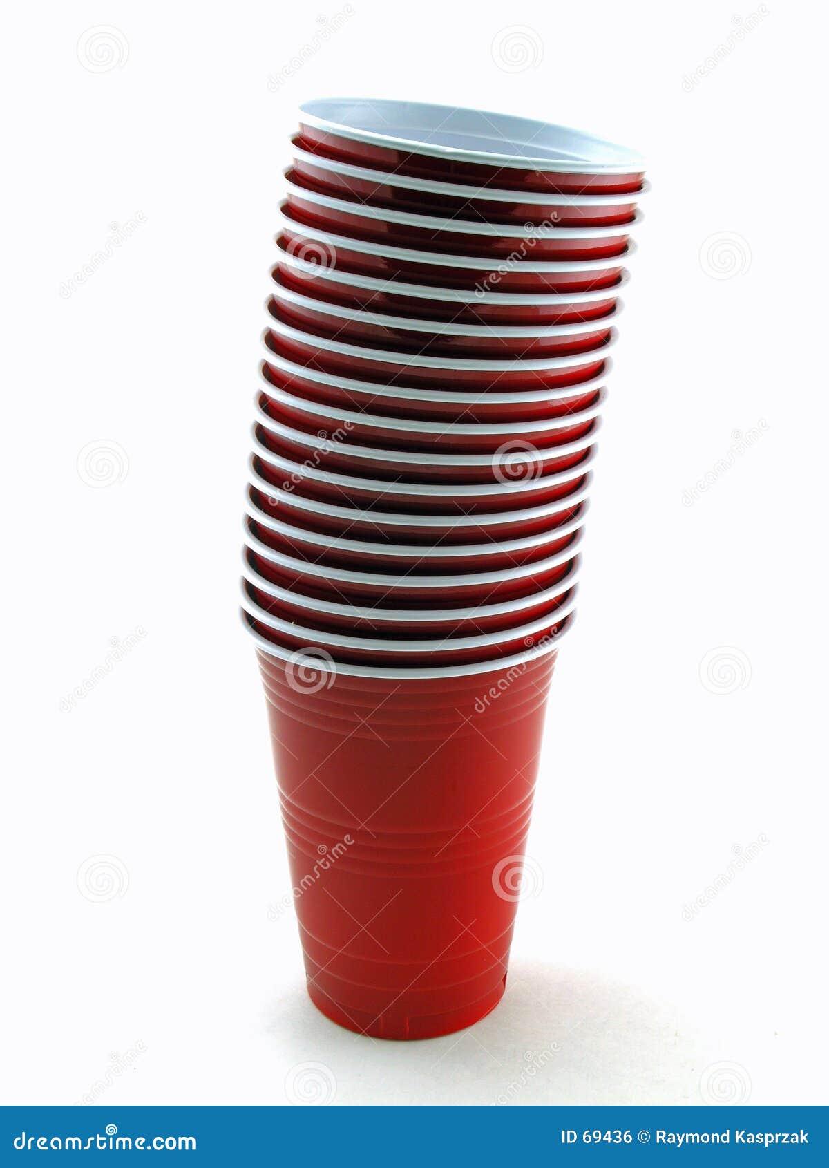 Stacked Cups stock photo. Image of disposable, background - 69436
