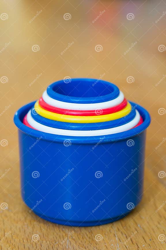 Stacked cups stock image. Image of plastic, object, stacked - 49957373