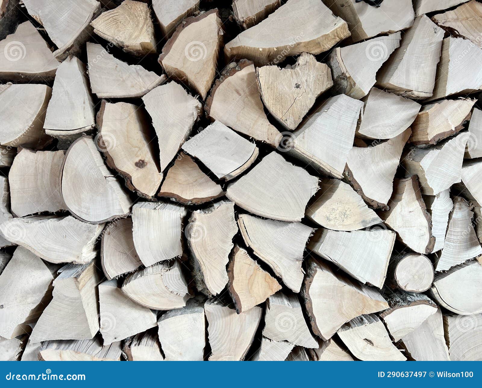 Cut Logs stock image. Image of logs, fuel, natural, wood - 290637497