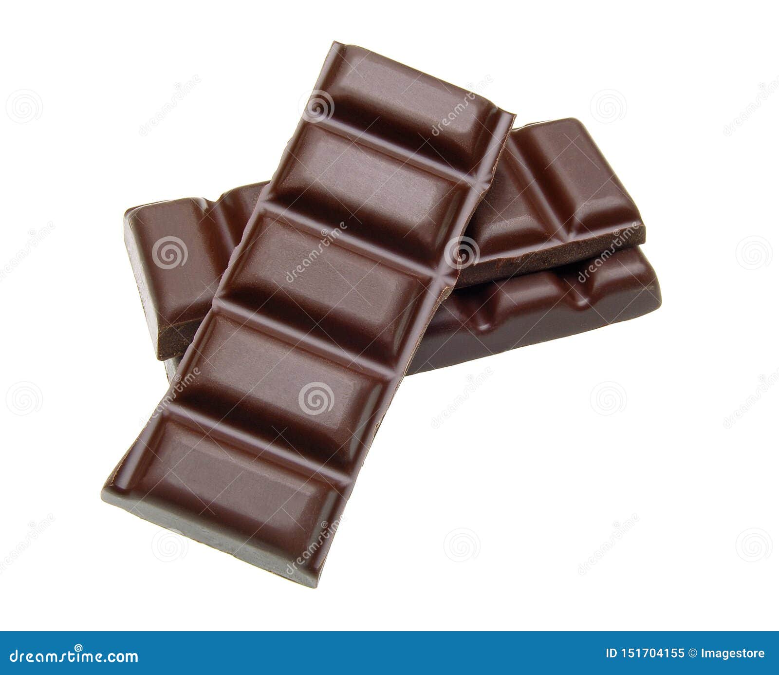 Stacked chocolate bars stock image. Image of confectionery - 151704155