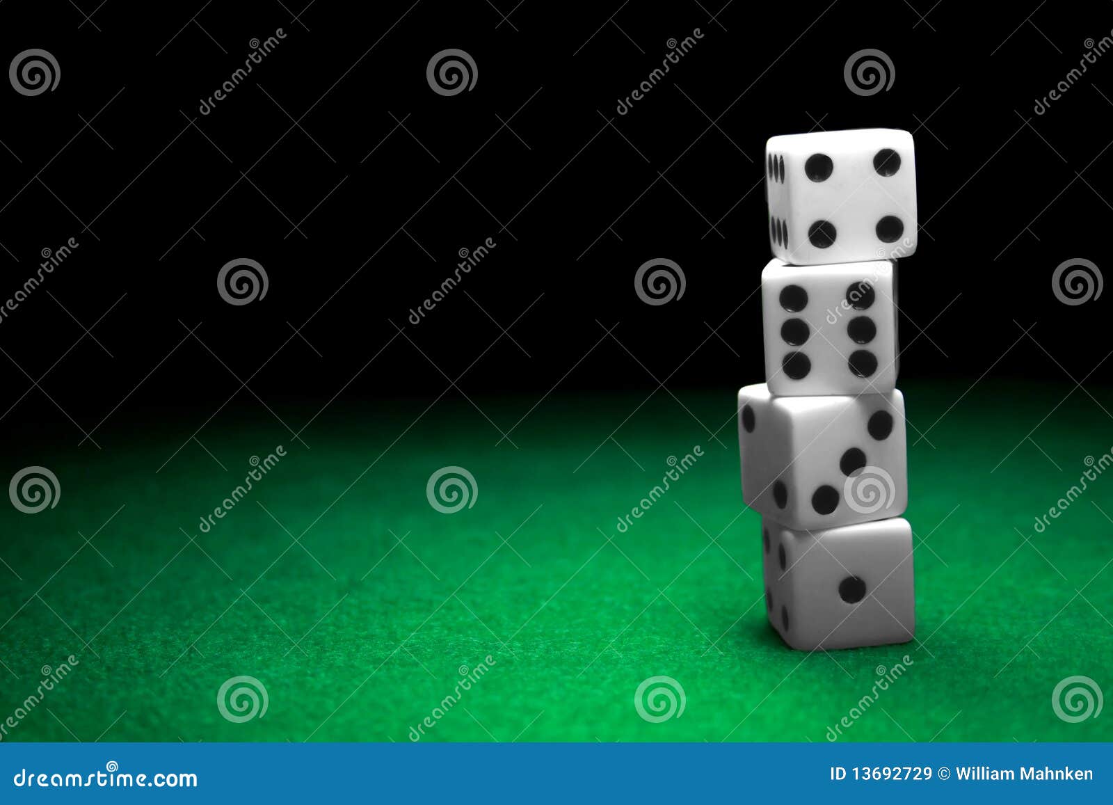 Stacked Dice stock image. Image of betting, luck, play - 13692729