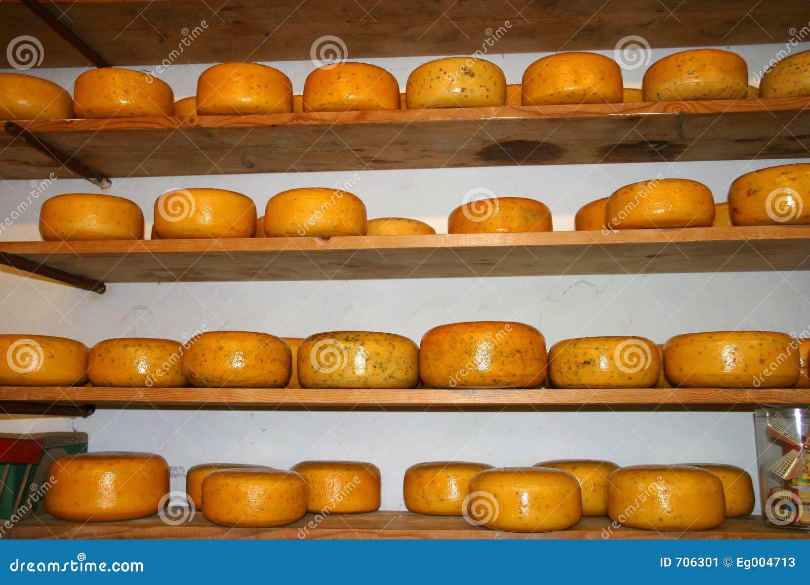 Stacked Dutch Cheese stock image. Image of levels, repeat - 706301