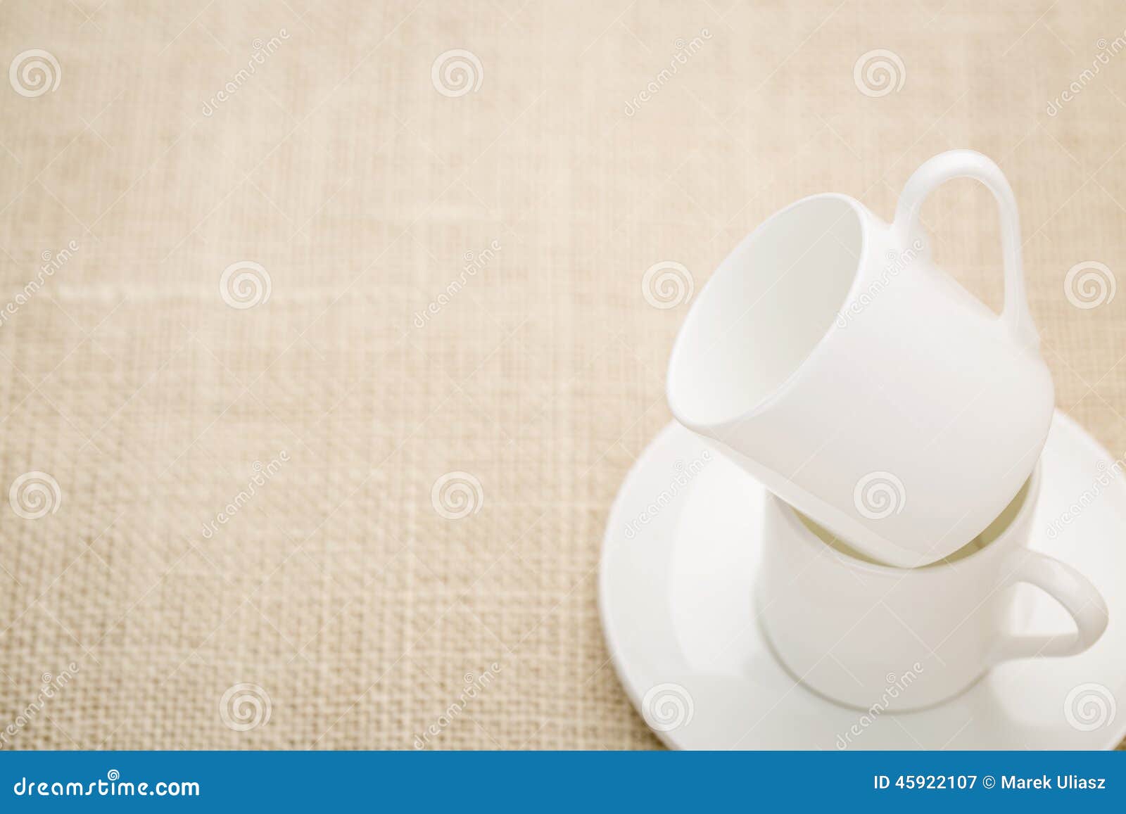 Stacked Espresso Coffee Cups Stock Image - Image of ceramic, canvas ...