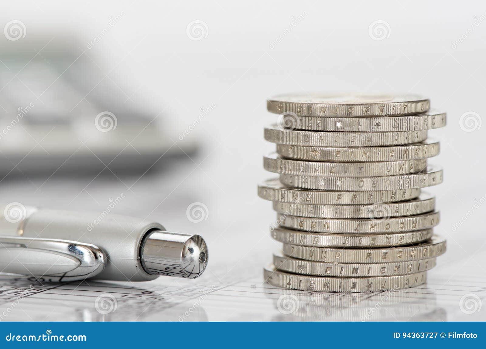 Stacked Euro Coins On Table Sheet Stock Photo | CartoonDealer.com #94363824 Stacked Euro Coins On Table Sheet Stock Photo | CartoonDealer.com #94363824