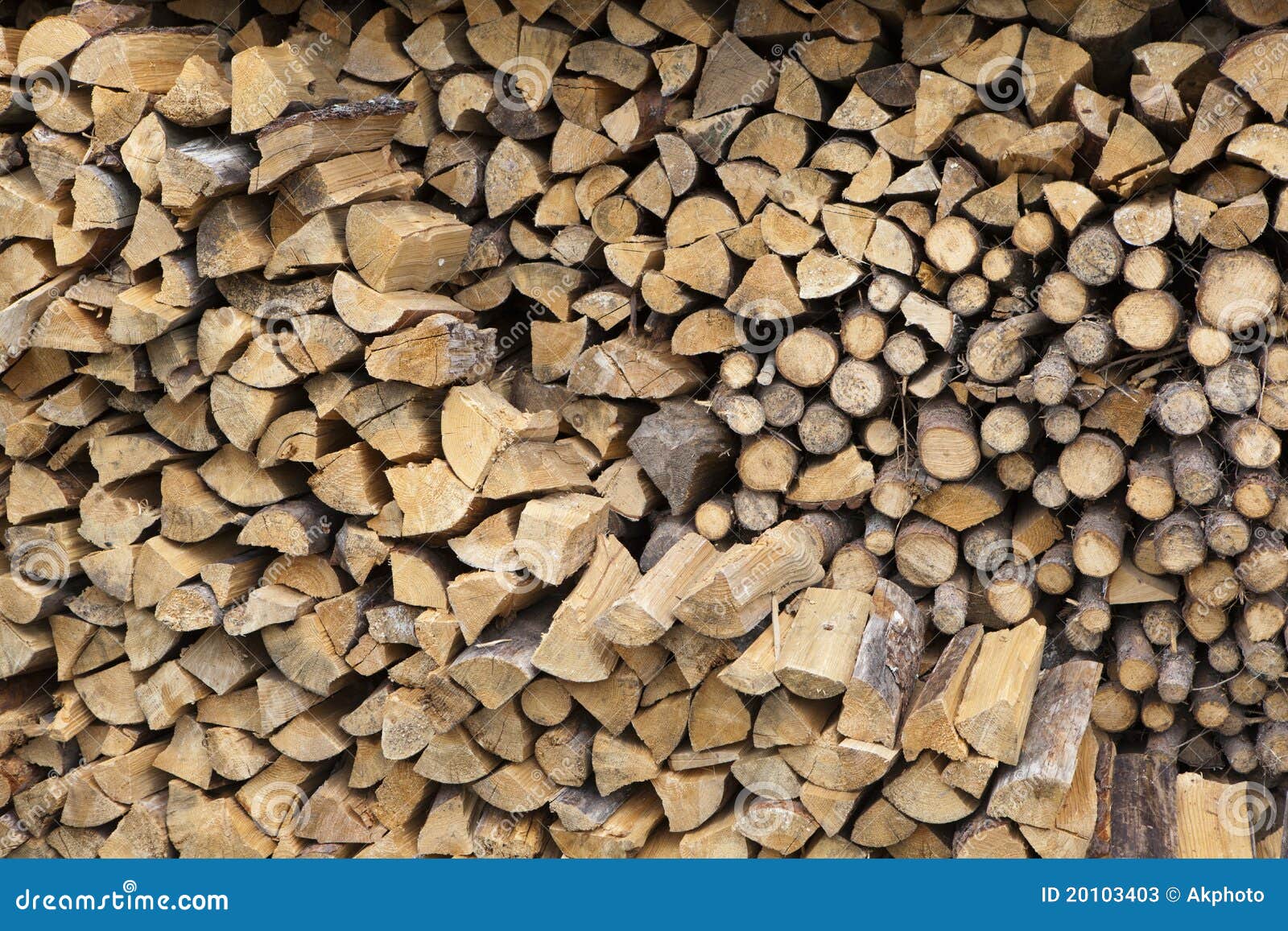 Stacked firewood stock image. Image of material, nature - 20103403