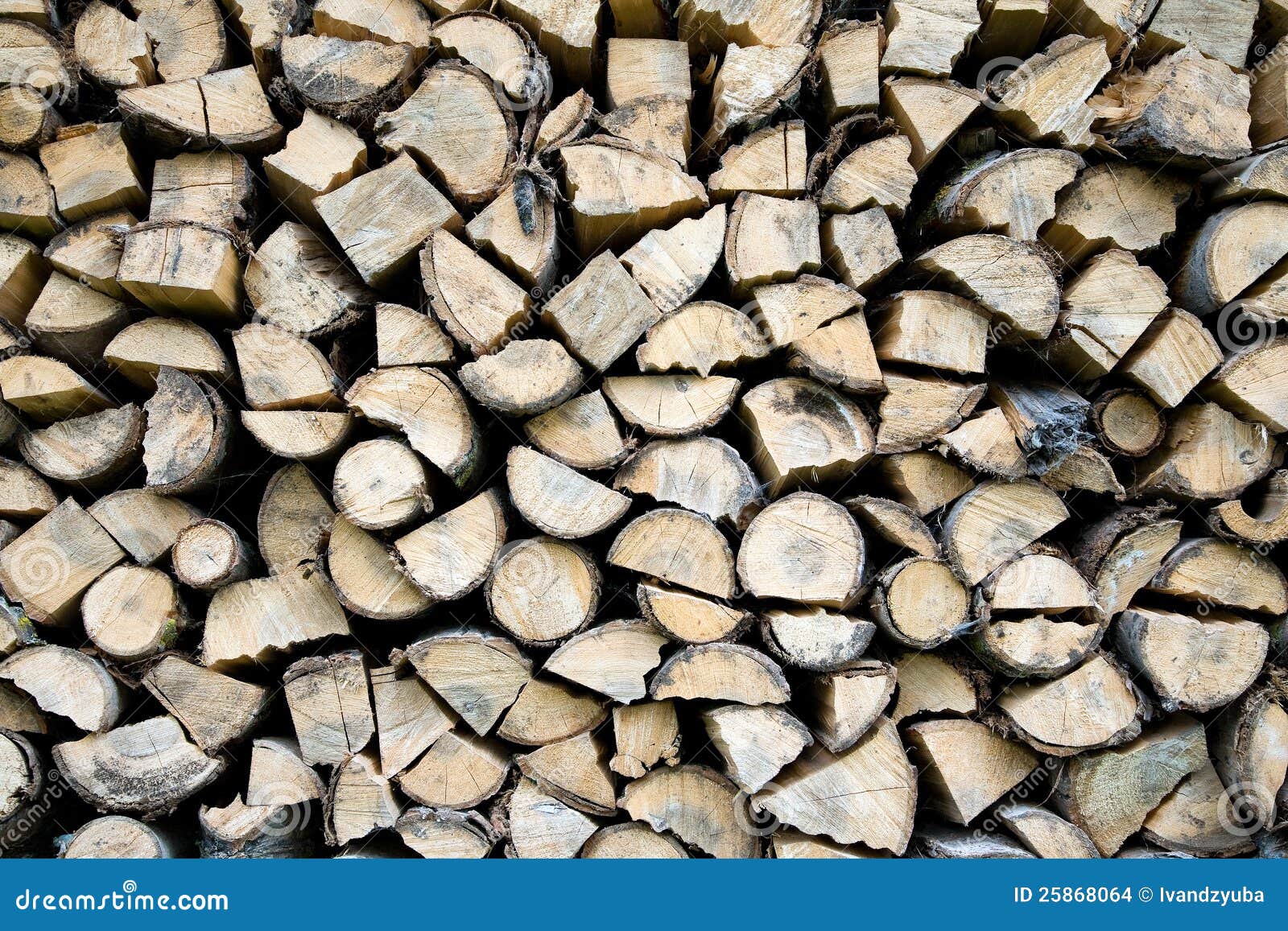 Stacked Firewood Background Stock Photo - Image of logging, outdoors ...