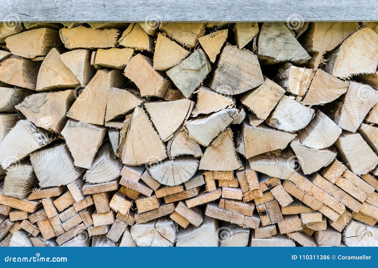 Stacked firewood stock photo. Image of nature, stacked - 110311386