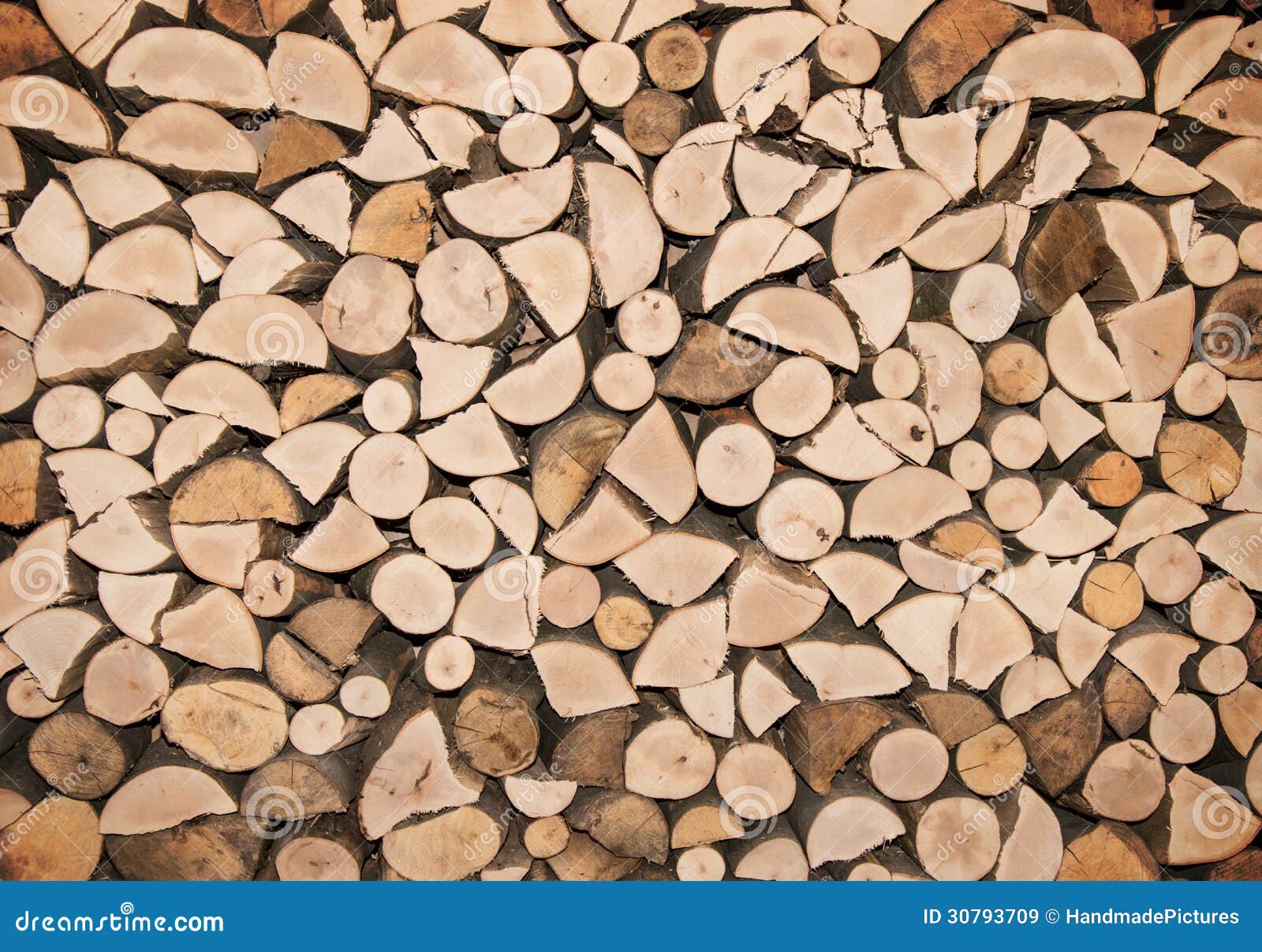 Stacked Firewood stock image. Image of rough, firewood - 30793709