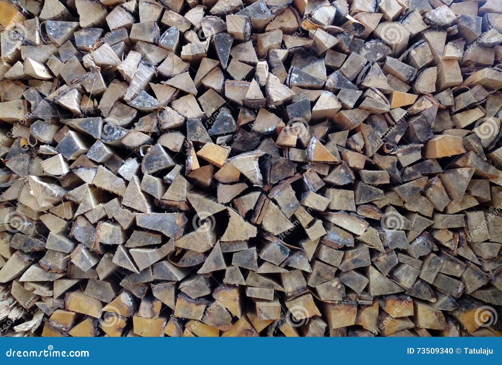 Stacked firewood stock photo. Image of rustic, energy - 73509340